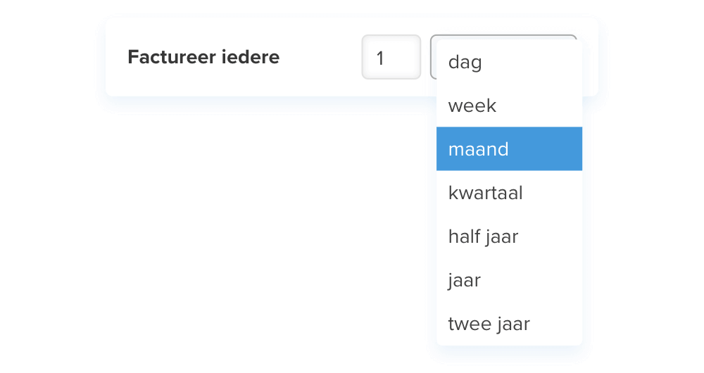 Abonnementen beheren en factureren - WeFact